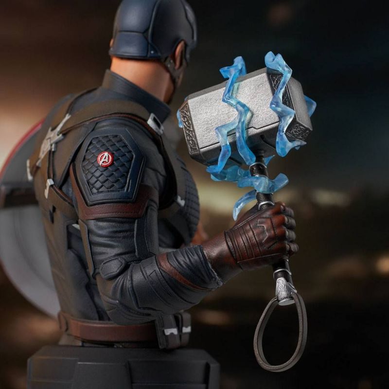Avengers Endgame buste Captain America Gentle Giant - France Figurines Avengers Endgame buste Captain America Gentle Giant - France Figurines